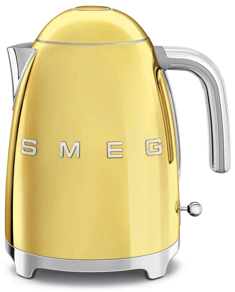 SMEG 50's Retro Style rychlovarná konvice 1,7l zlatá
