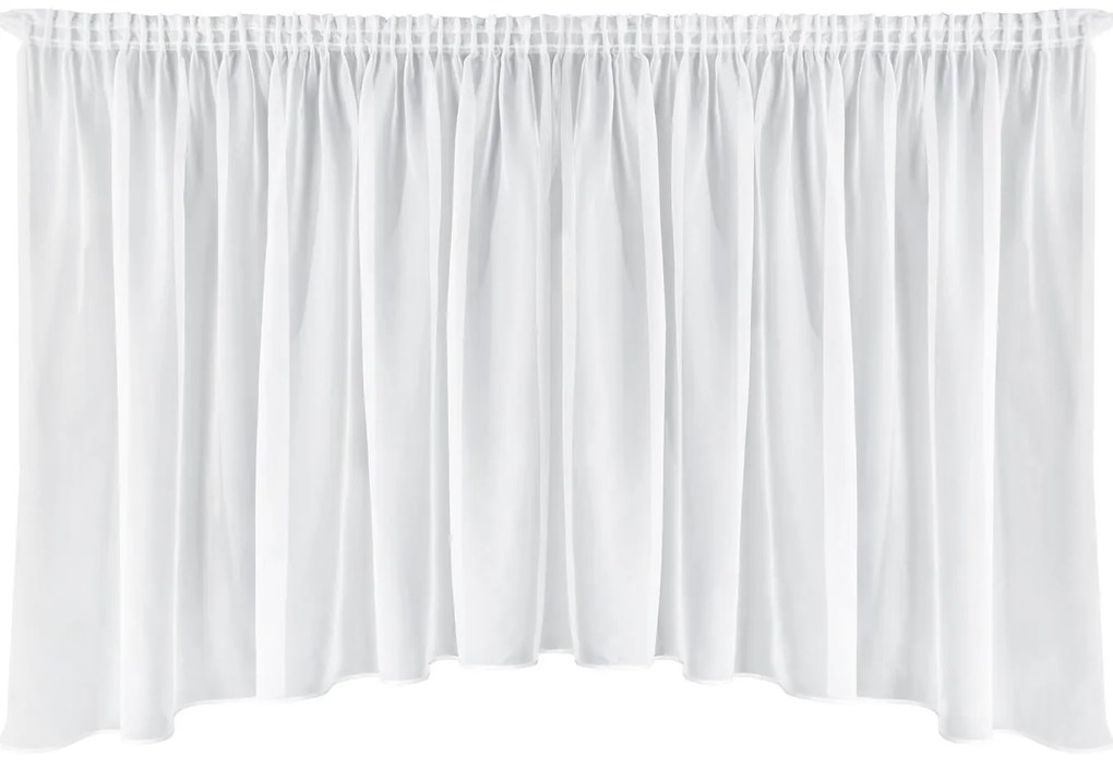 ZÁCLONA NA PÁSCE AGA3 400X145 CM BÍLÁ