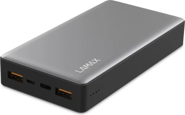 LAMAX 20000 mAh Fast Charge LM20000FC Šedá