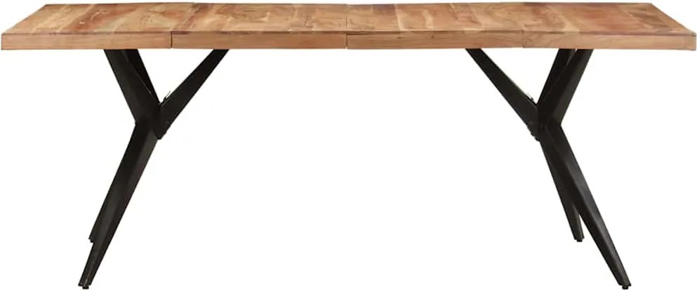 Jídelní stůl 200 x 90 x 76 cm masivní akácie 323571