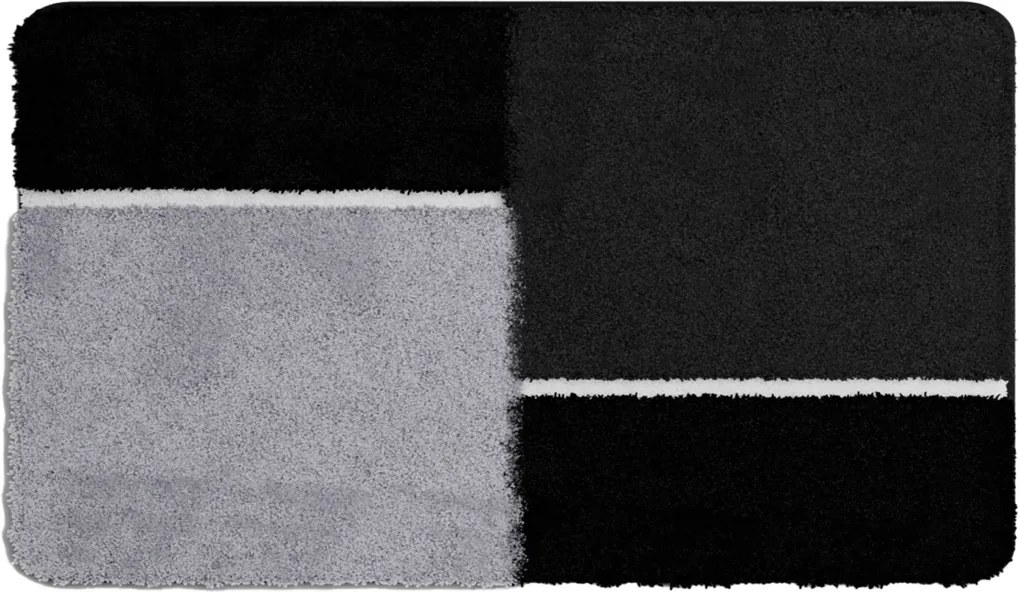 BATEX ENEMA - Koupelnová předložka antracit Rozměr: 70x120 cm