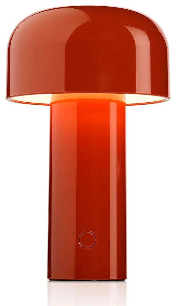 FLOS Bellhop Dobíjecí LED st.lamp. cihlová červená