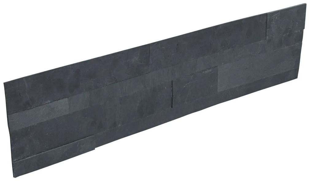 ALFIstick ® - 3D samolepicí kamenný obklad, černá břidlice