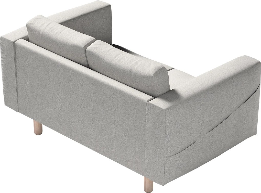Potah na pohovku IKEA Norsborg 2-místná barva šedá látka pletený vzor