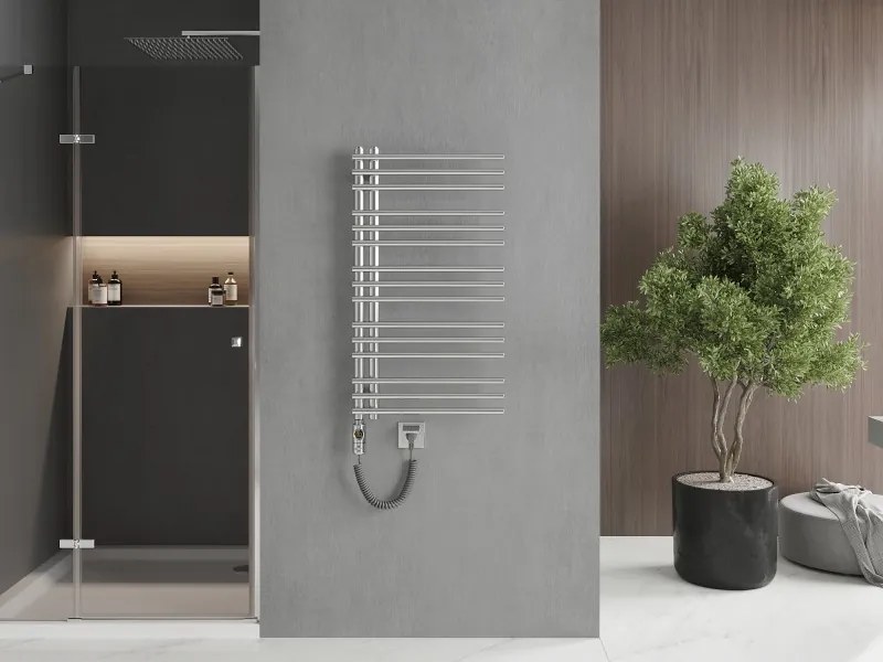 Mexen Neptun, elektrické topné těleso 900 x 500 mm, 300 W, chromová, W101-0900-500-2300-01