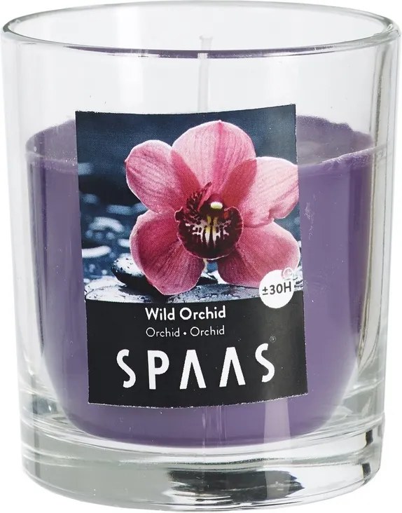 SPAAS Vonná svíčka ve skle Wild Orchid, 7 cm