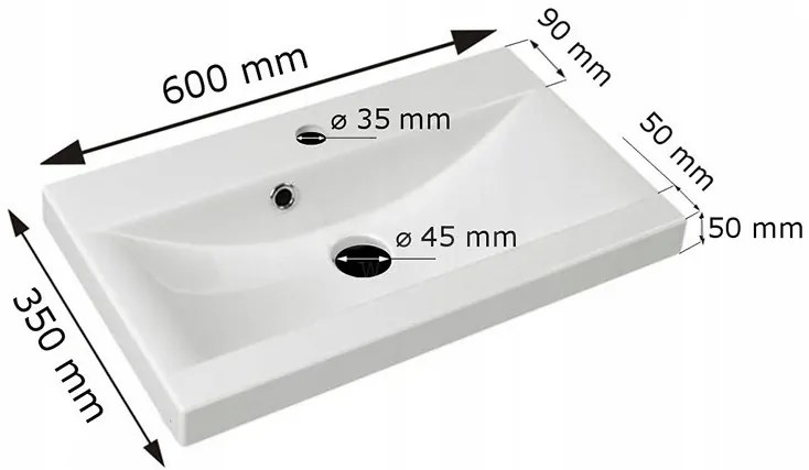 Koupelnová sestava MAYRA XL - kaštan