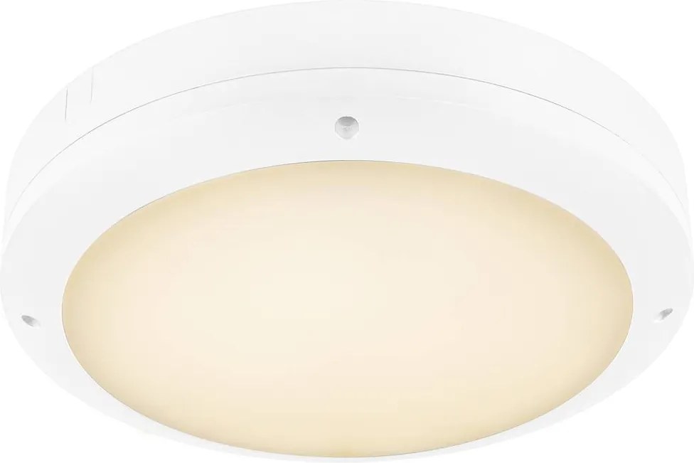 LA 1008901 OUTDOOR BULKHEAD V 360 SENSOR 20W 830/840/856 IP65 IK10, bílý - BIG WHITE (SLV)
