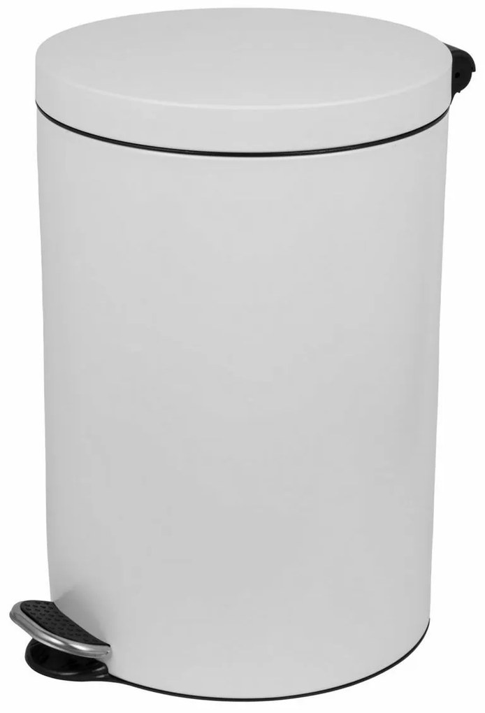 Alda Pedálový odpadkový koš Freedom Fresh 20 l, bílá, 20 l