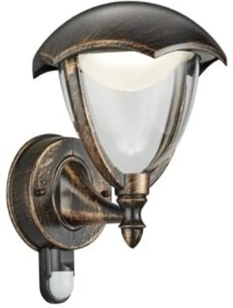 Trio GRACHT 221969128 Venkovní Nástěnné Lampy rust hliník incl. 1 x SMD, 6W, 3000K, 650Lm 650lm 3000K IP54 A+