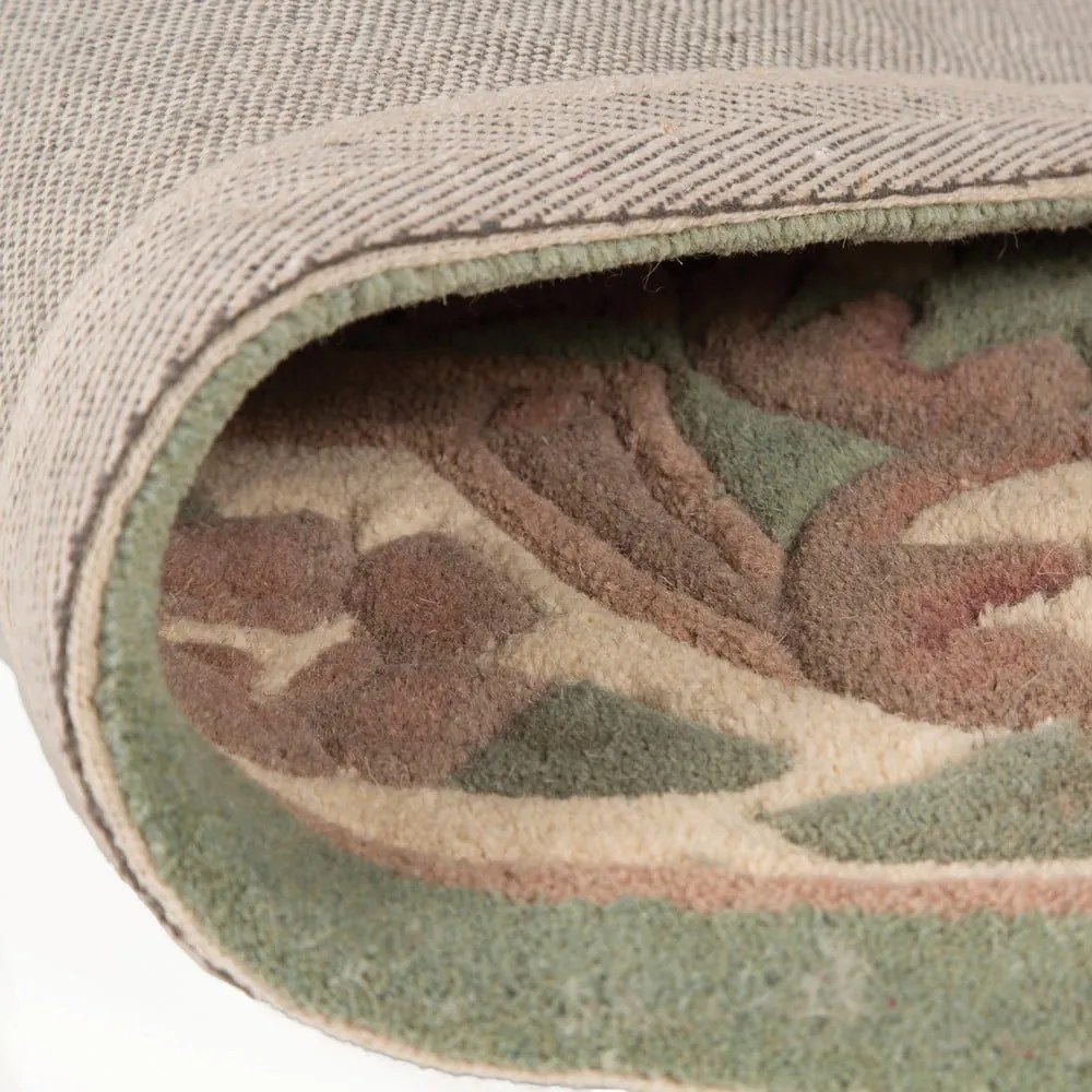 Zelený vlněný koberec 75x150 cm Aubusson – Flair Rugs