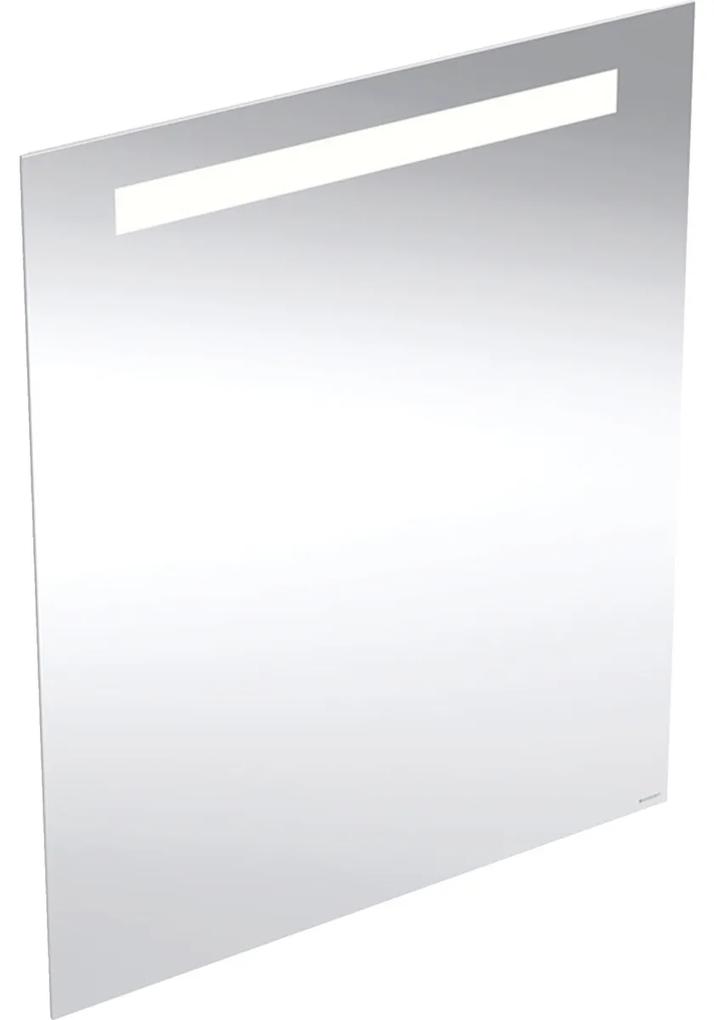 Geberit Option - Zrcadlo s LED osvětlením, 60x70 cm, hliník 502.805.00.1