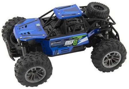 Teddies Auto RC buggy terénní 22 cm 2,4GHz na baterie + dobíjecí pack Modré