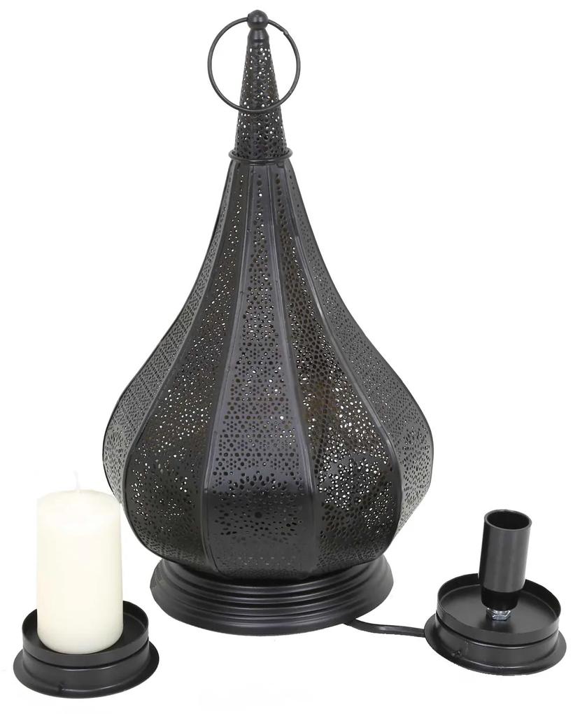 Orientální stolní lampa Monza Black