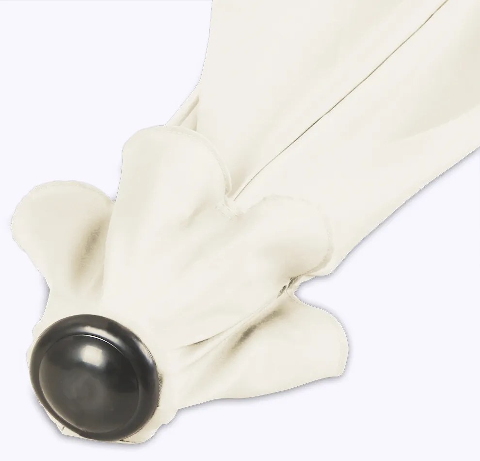 Půlkruhový slunečník béžový průměr 270 cm 104163
