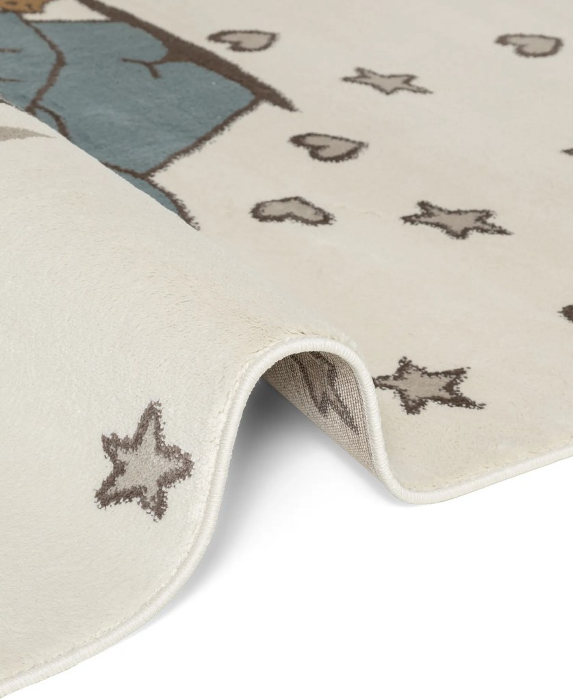 Hanse Home, Dětský koberec Adventures 106408 Cream Multicolor, 200x290, vícebarevná, dětský pokoj