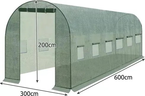 Náhradní fólie do fóliovníku tunelu 6x3x2m Gardlov 23308, bez konstrukce