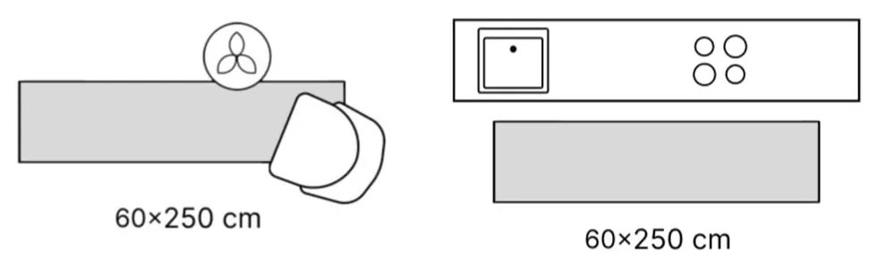 Žluto-zelený běhoun 60x230 cm Carlos Circle Geo – Flair Rugs