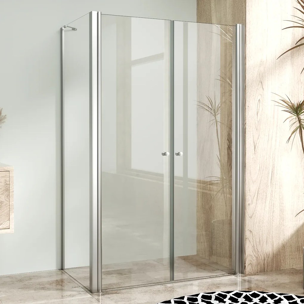 BETA COMBI Chrom 100x70 Clear Obdélníkový sprchový kout bez vaničky