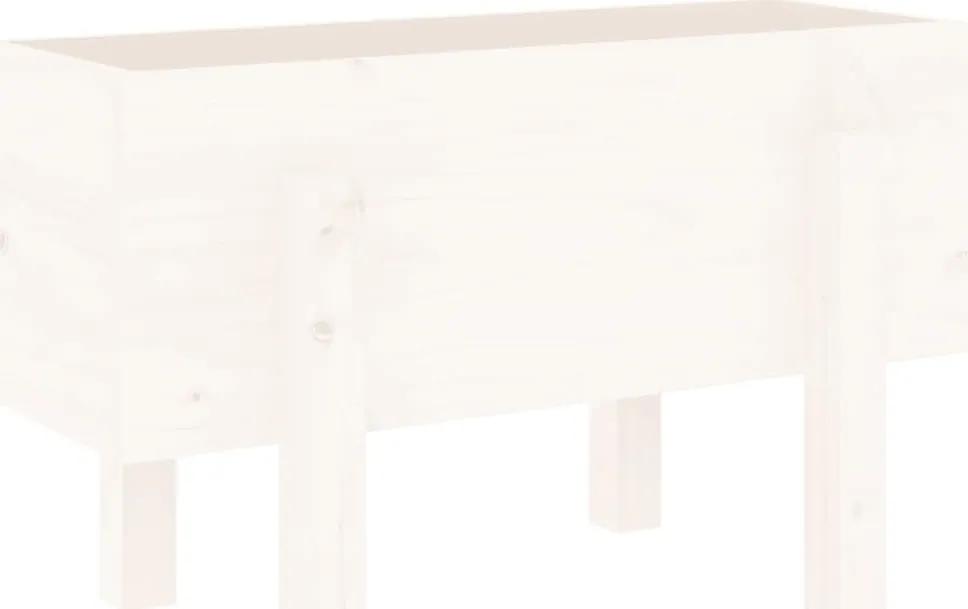 vidaXL Zahradní truhlík šedý 62 x 30 x 38 cm masivní borové dřevo [825178] Barva: Přírodní douglaska