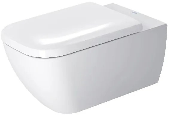 Duravit Happy D.2 - Závěsné WC, Rimless, s HygieneGlaze, bílá 2550092000