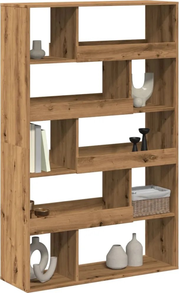 Knihovna dub artisan 100 x 33 x 156,5 cm kompozitní dřevo 3309347
