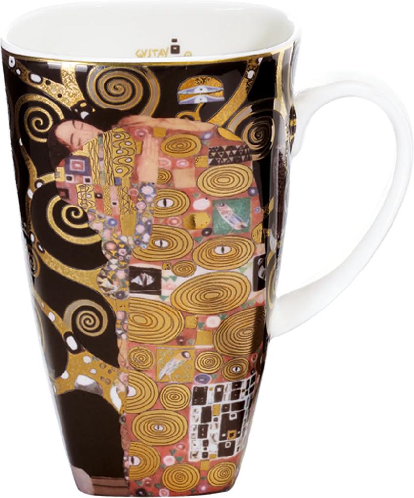 GOEBEL Hrnek velký Fulfillment - Artis Orbis 450ml, Gustav Klimt | BIANO
