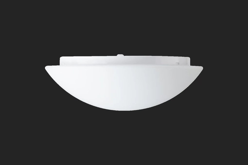 OS AUR70382 AURA 10 IP stropní/nástěnné skleněné svítidlo bílá IP65 3000 K 20W LED nouzové kombinované 3 h (původní kód OS 70382) - OSMONT