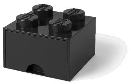 Úložný box se šuplíkem Storage Box Drawer 4 | černá