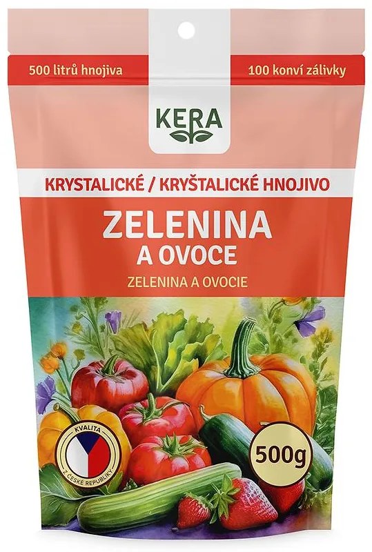 Krystalické hnojivo zelenina a ovoce 500 g