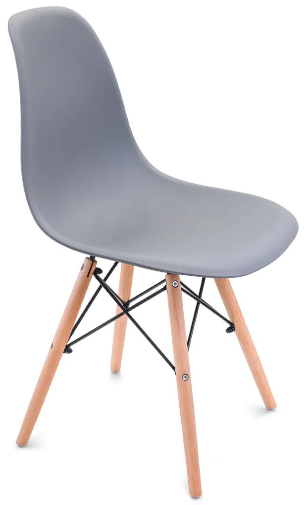 Bestent Jídelní židle šedá skandinávský styl Classic
