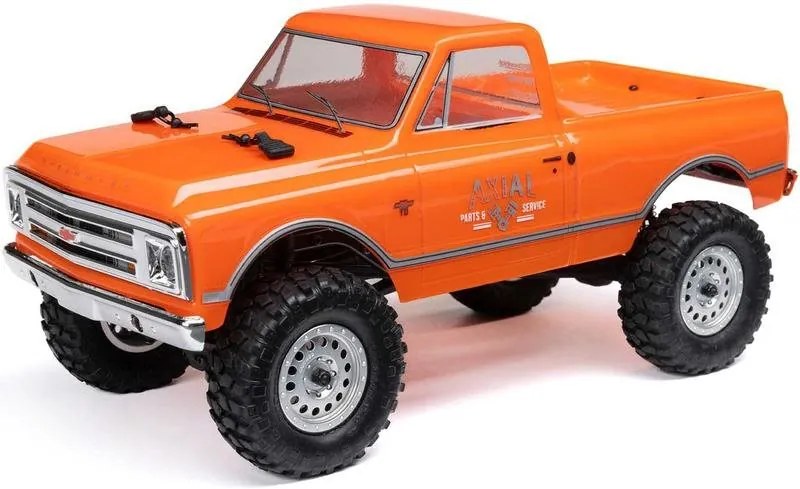 Axial scx24 chevrolet c10 1967 1:24 4wd rtr oranžový