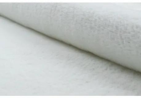 Dywany Luszczow Kusový koberec kulatý BUNNY bílá, imitace králíčí kožešiny Rozměr koberce: 80 cm KRUH