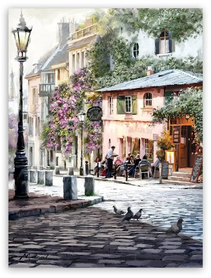 Obraz Styler Canvas Summer Corner, 60 x 80 cm Biano.cz