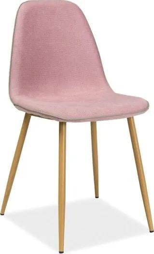 Casarredo Jídelní židle DUAL, růžová