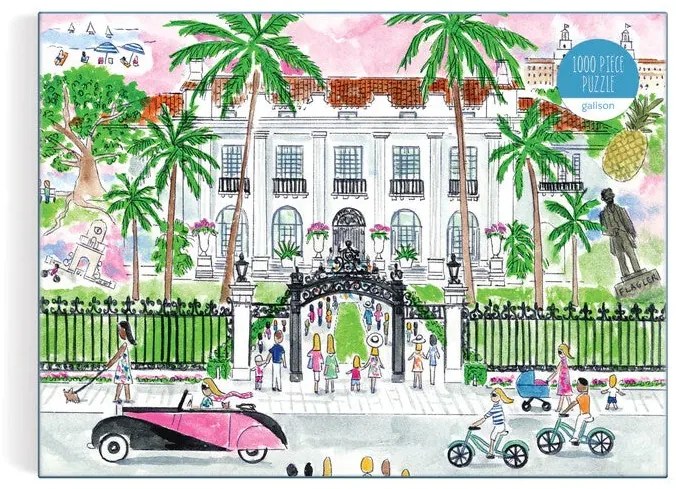 Galison Puzzle Slunečný den v Palm Beach 1000 dílků