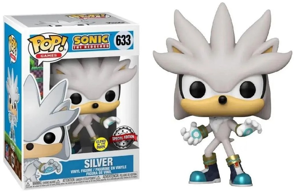 Funko pop! games sonic 30th silver the hedgehog (gw)