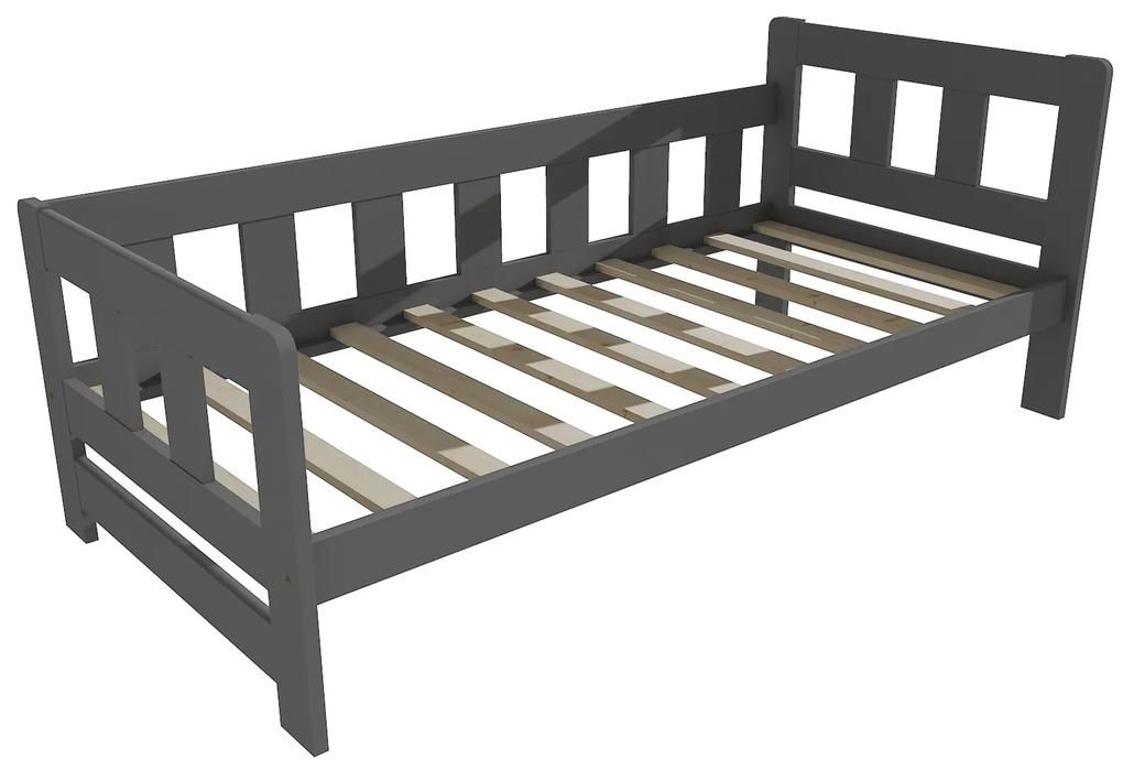 Vomaks Dětská postel VMK010FB KIDS Rozměr: 80 x 200 cm, Barva: barva šedá