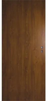 Plechové dveře Hörmann ZK, 90 L, dub zlatý