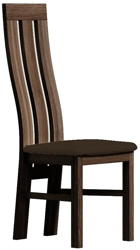 Casarredo Čalouněná židle PARIS tmavý jasan/Victoria 36