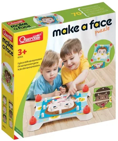 Quercetti Make Face Puzzle