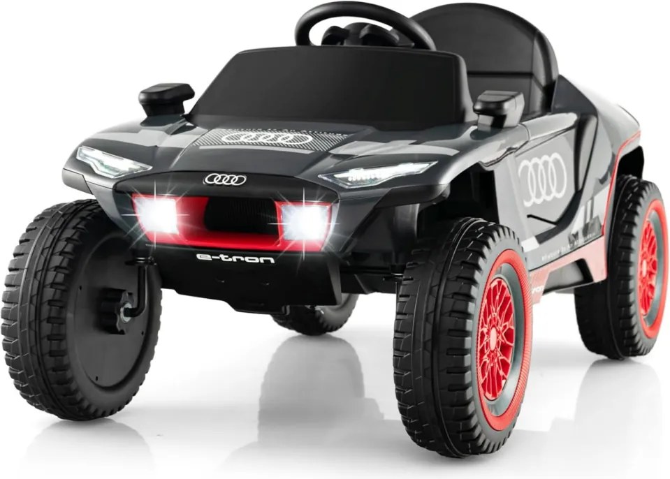 Costway Audi elektrické auto pro děti 12 V elektrické dětské auto s dálkovým