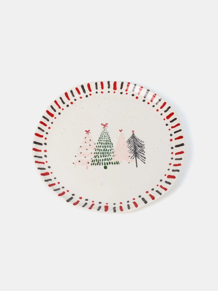 Sinsay - Talíř s vánočním motivem - vícebarevná