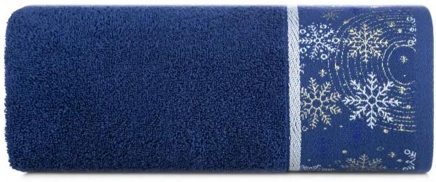 Sada ručníků CAROL 02 modrý / bílý