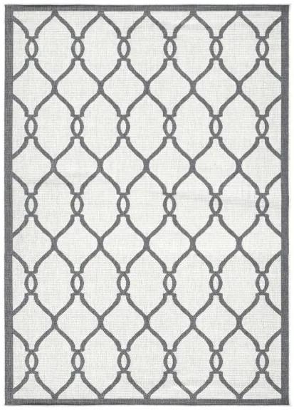 Hans Home | Kusový koberec Twin-Wendeteppiche 103121 grau creme, šedá - 80x250