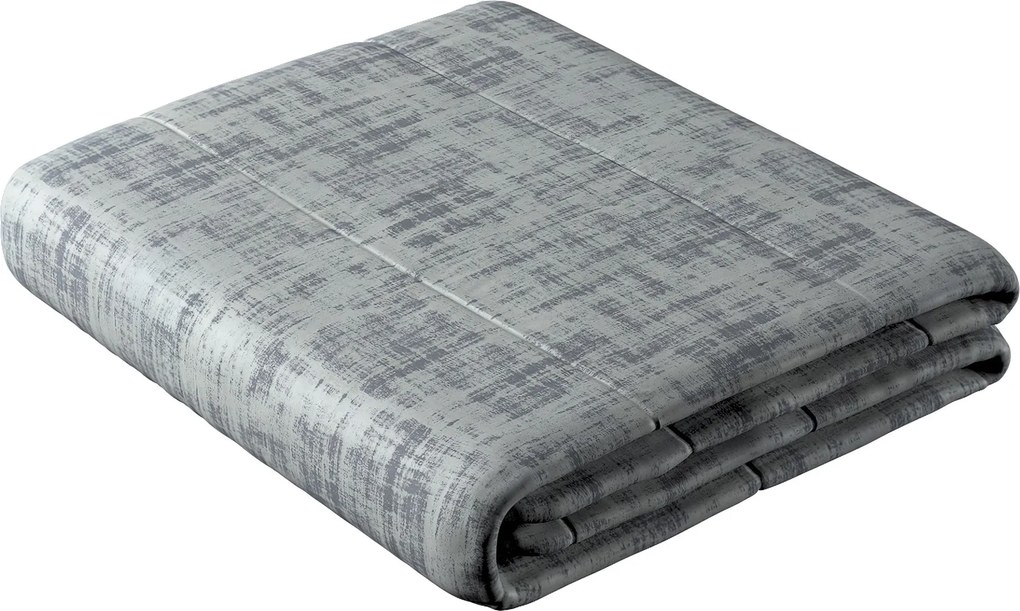 Sametový přehoz Velvet barva šedá látka lesklé, sametová