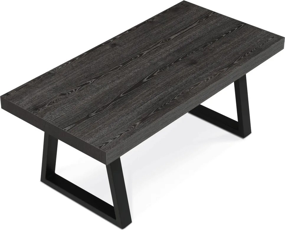Konferenční stolek CT-R5212 GREY, lamino, šedý dub (120 x 60) cm