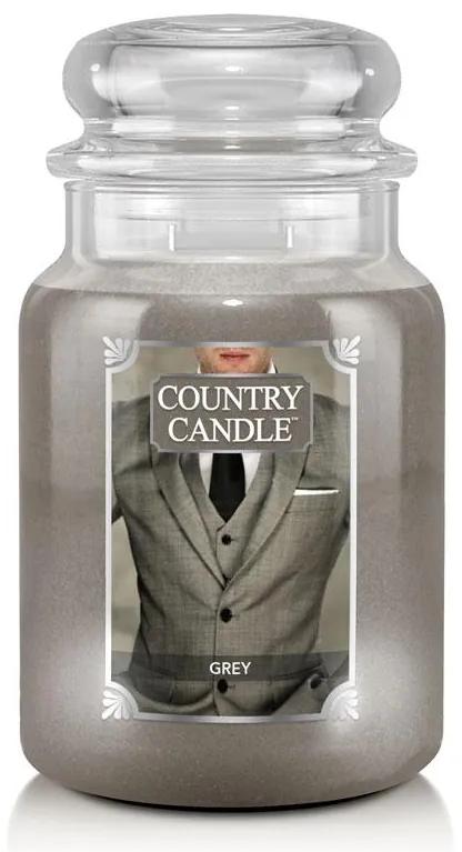 Country Candle Vonná Svíčka Grey, 652 g