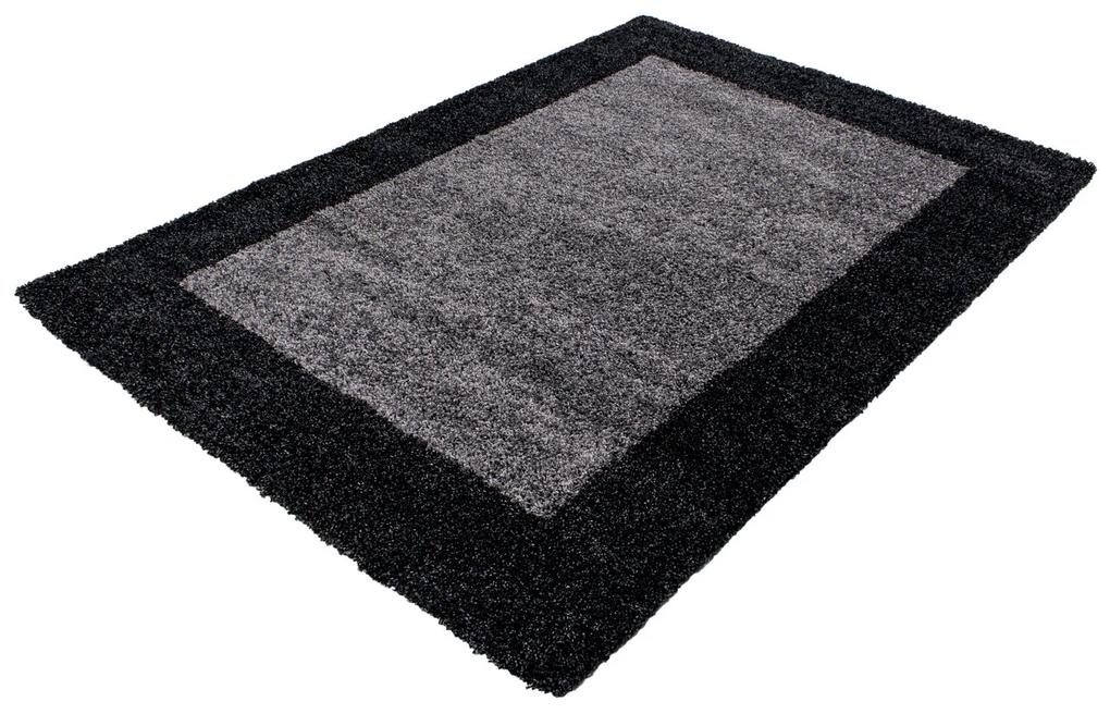 Ayyildiz Kusový koberec LIFE 1503, Antracitová Rozměr koberce: 80 x 250 cm