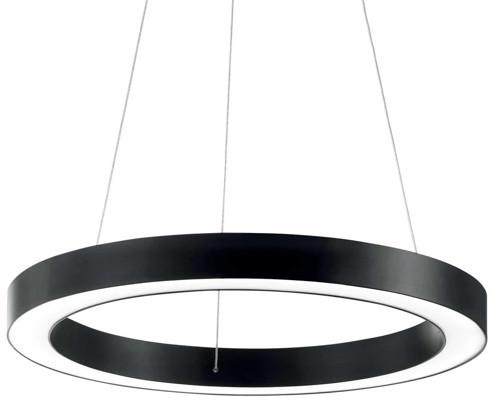 Ideal Lux LED Závěsné svítidlo Oracle round, Ø 70 Barva: Černá